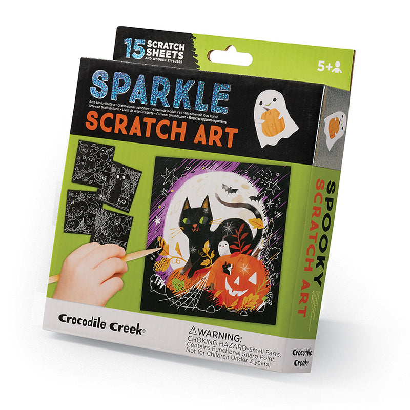 Sparkle Scratch Art – Crocodile Creek