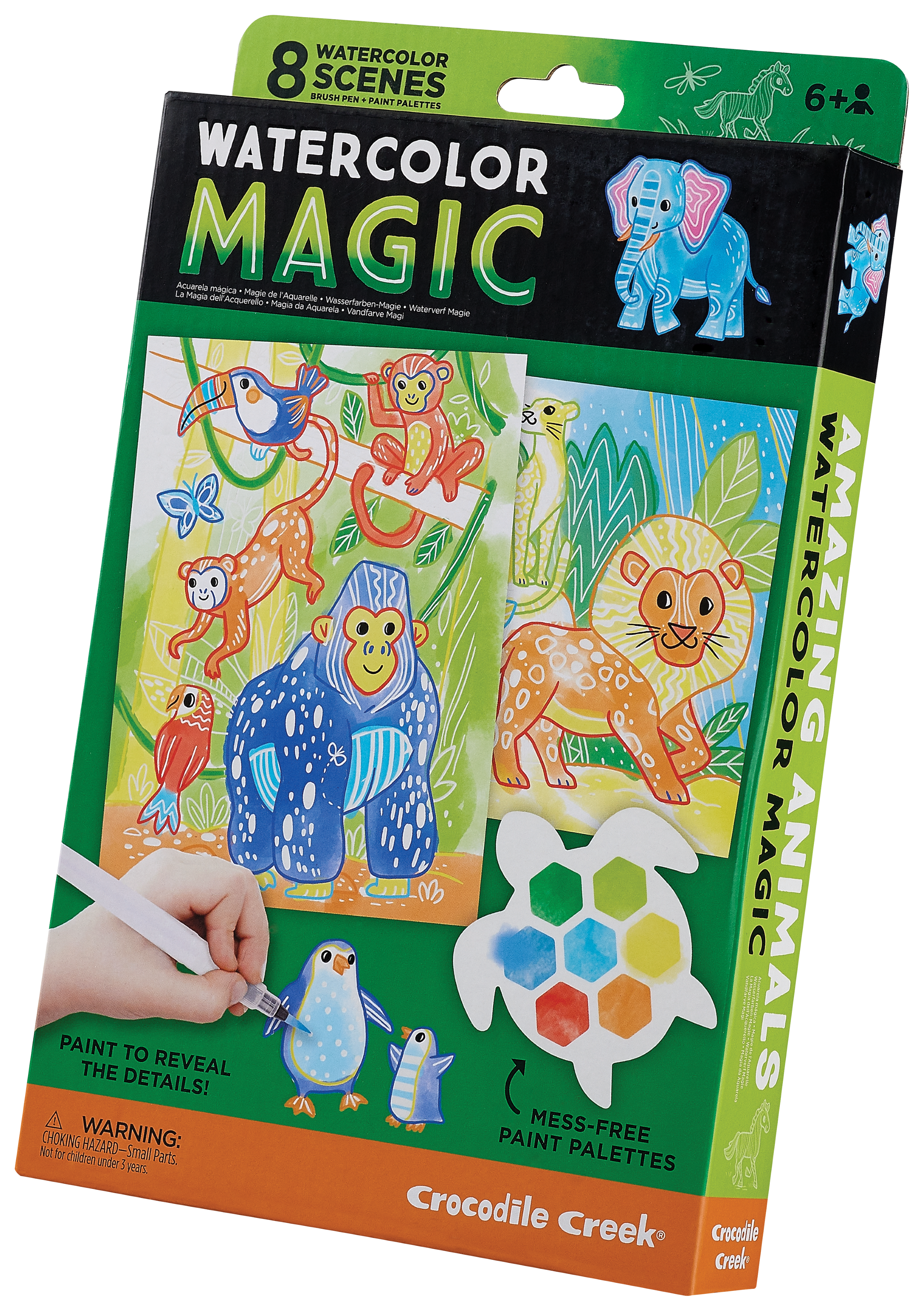 Magic Watercolor/Amazing Animals – Crocodile Creek